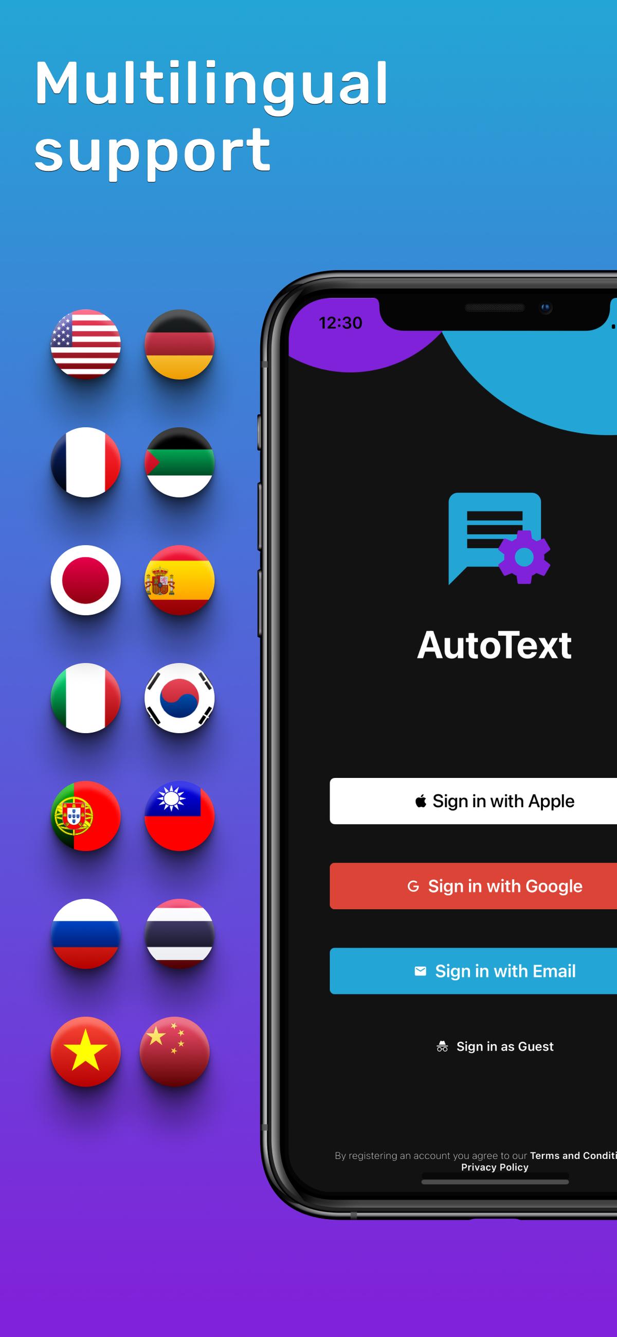 AutoText - Scheduled Messages